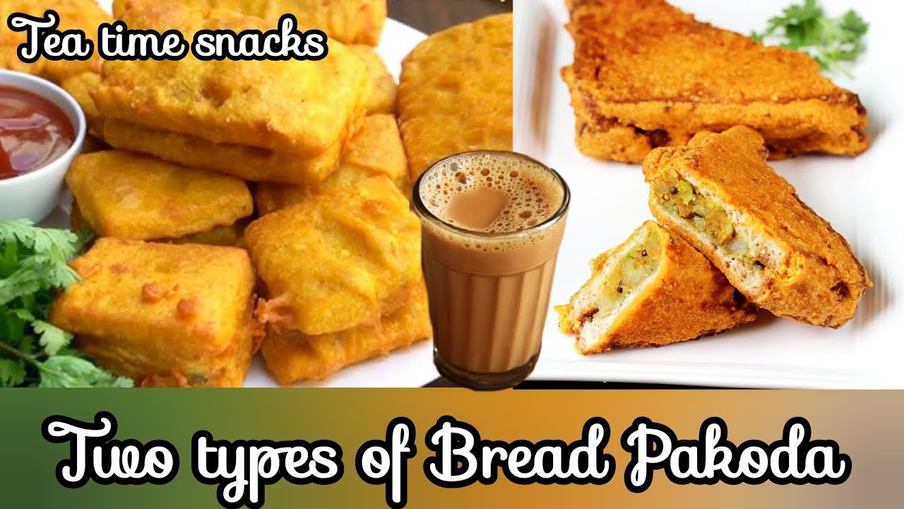 Bread Pakoda Recipe/Two types of Bread Pakoda Recipe/Aaloo Bread Pakoda ...
