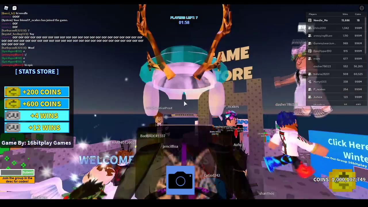 Roblox: Needle_Me TEST Skywars-Sunday am Clowns - YouTube