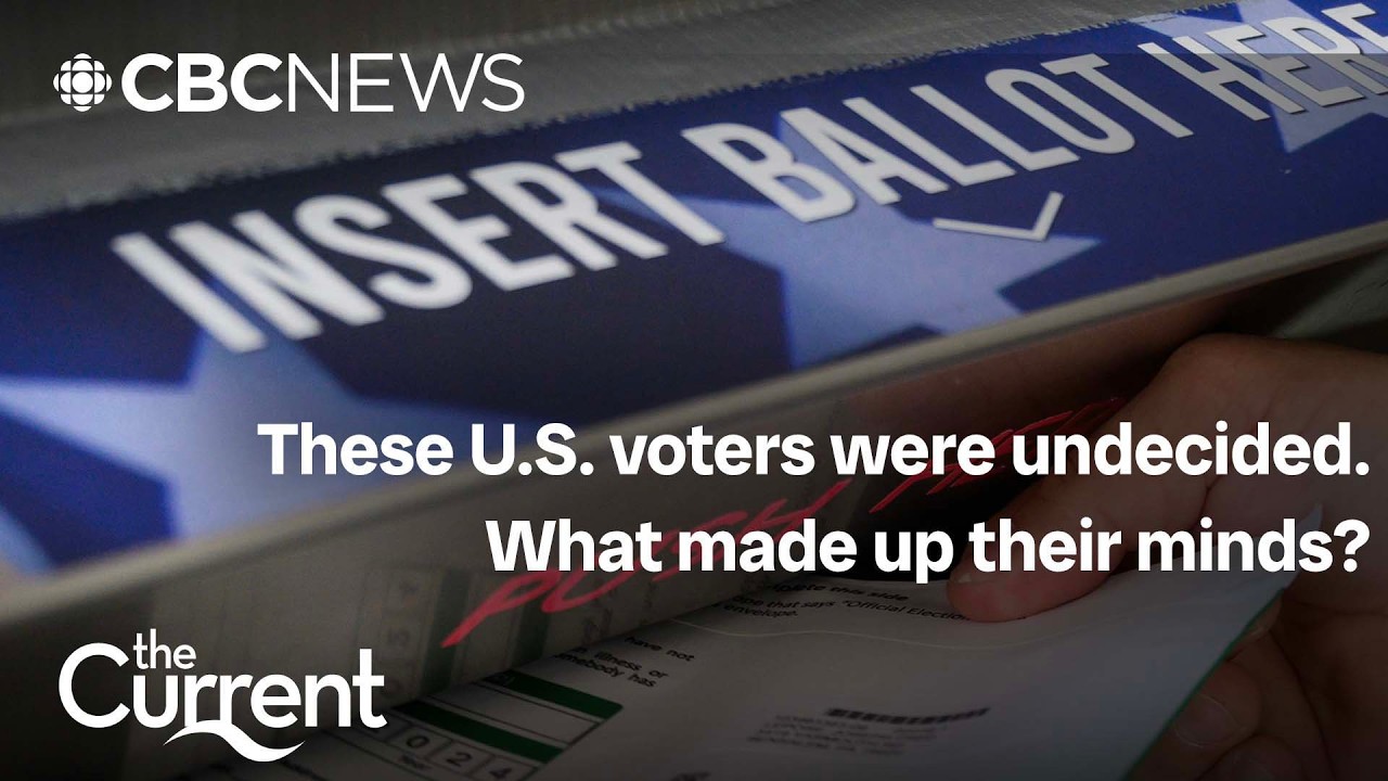 These U.S. voters were undecided. What made up their minds? | The ...