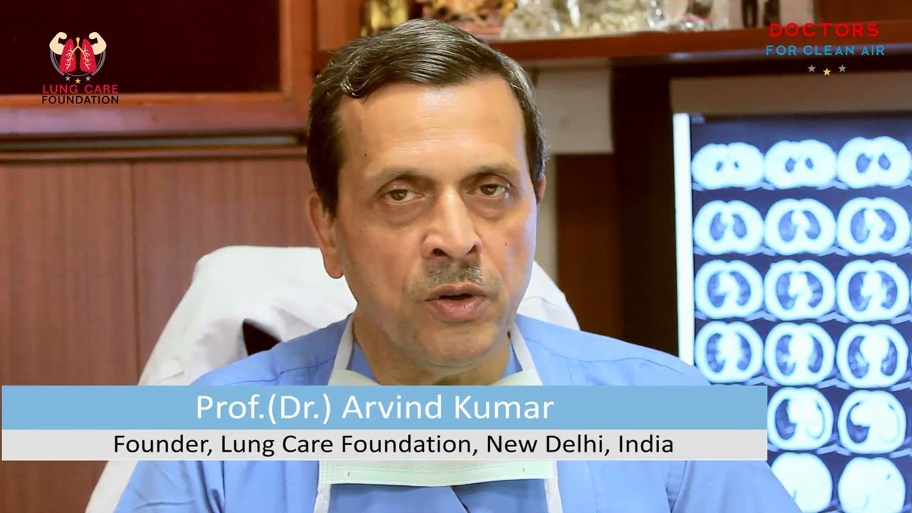 Dr. Arvind Kumar | Doctors For Clean Air | Intro Message - YouTube
