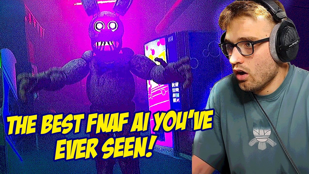 A FNAF Free Roam Game With AMAZING Animatronic AI | Project Glowstick ...