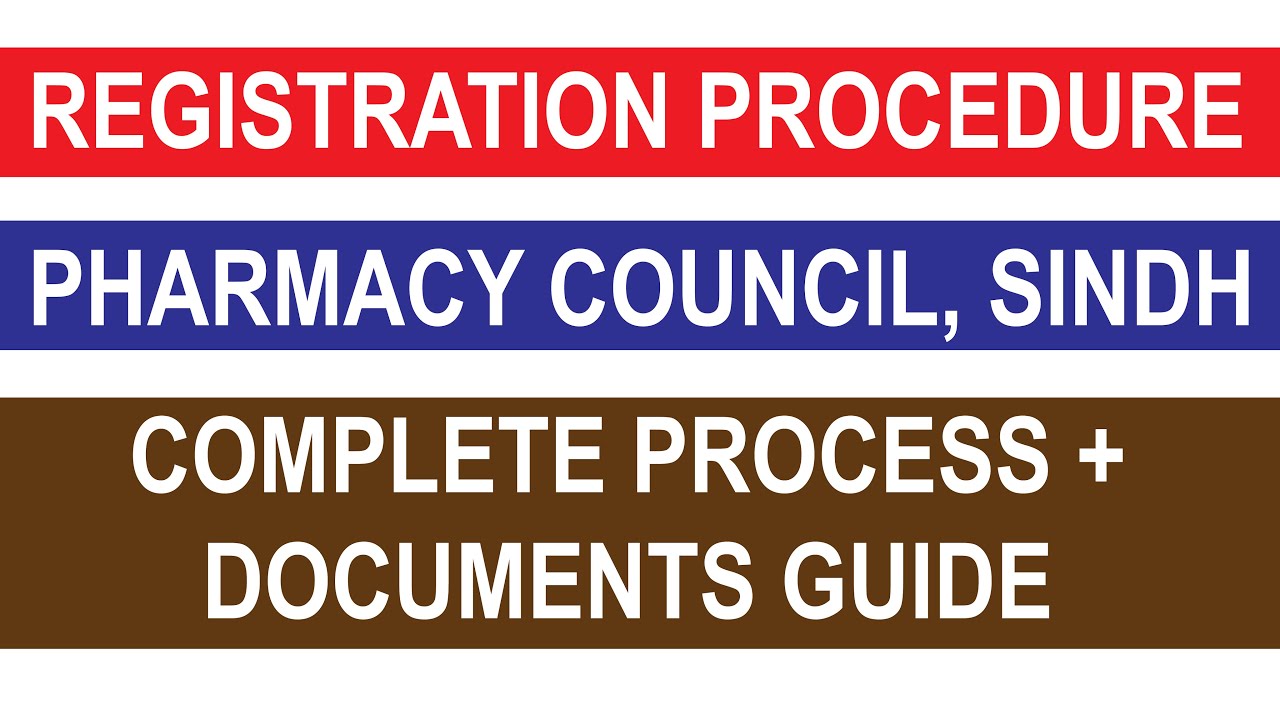 Pharmacy Council Registration Procedure I Complete Guide I Documents ...