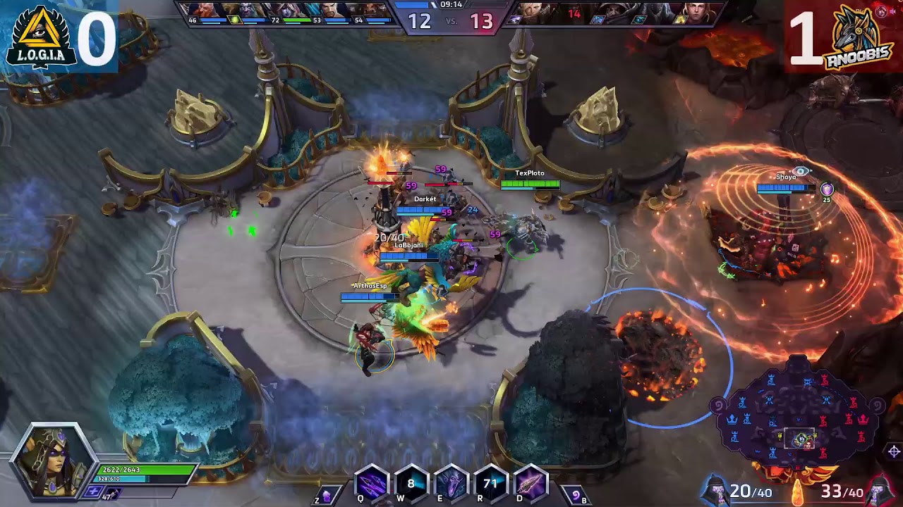 OPEN HOTSEA - LOGIA Academi vs ANOOBIS (ESP) - YouTube