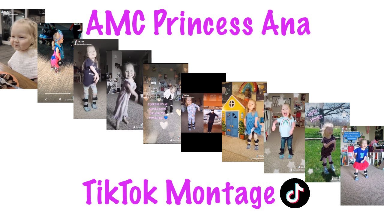 AMC Princess Ana TIKTOK Dancing Montage - YouTube
