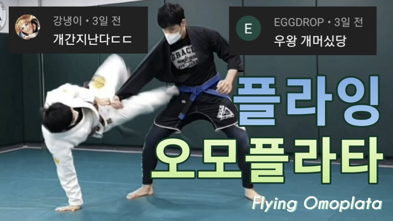 궁극의 주짓수 기술, 플라잉 오모플라타(Flying Omoplata) - YouTube
