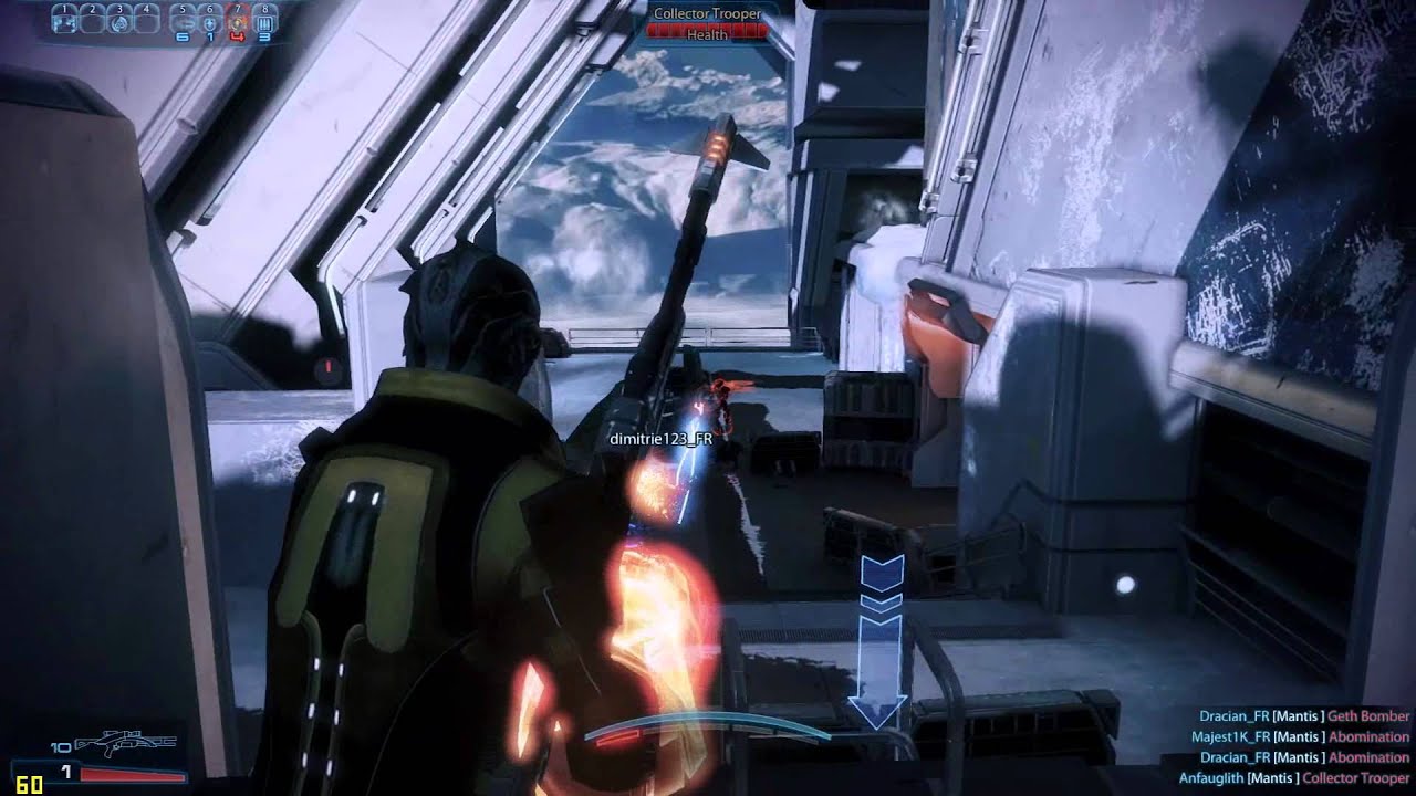 Mass Effect 3 - Challenges - Full Mantis - YouTube