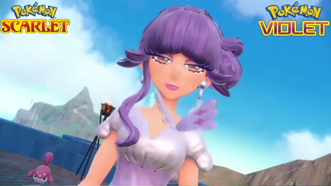 Pokemon Scarlet and Violet - Psychic Type Gym Leader! - Walkthrough ...