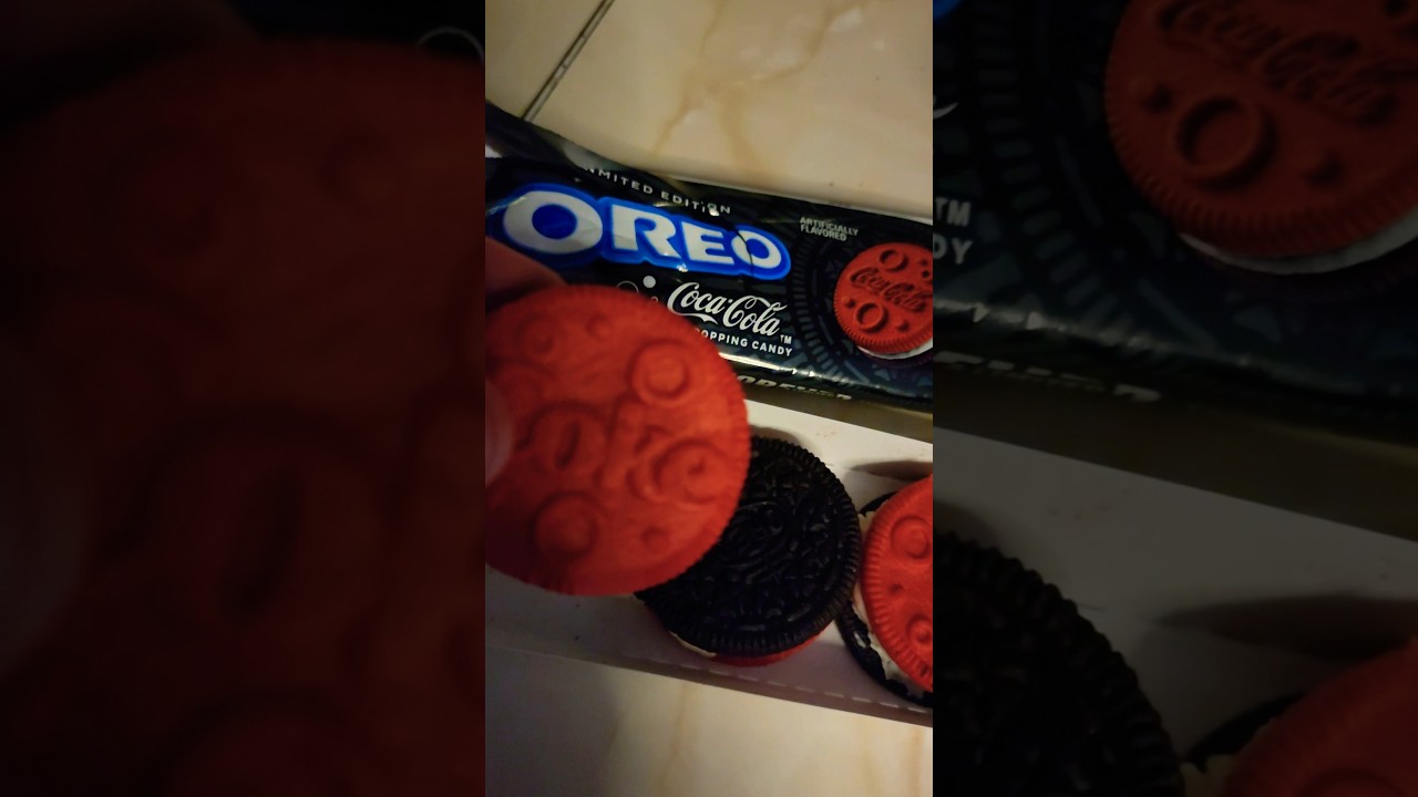 HAVE YOU TRIED COCOA COLA OREOS? #oreos #cocoacola #coke #oreocookies # ...