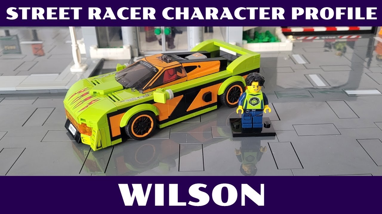 LEGO STREET RACER CHARACTER PROFILE - WILSON - YouTube