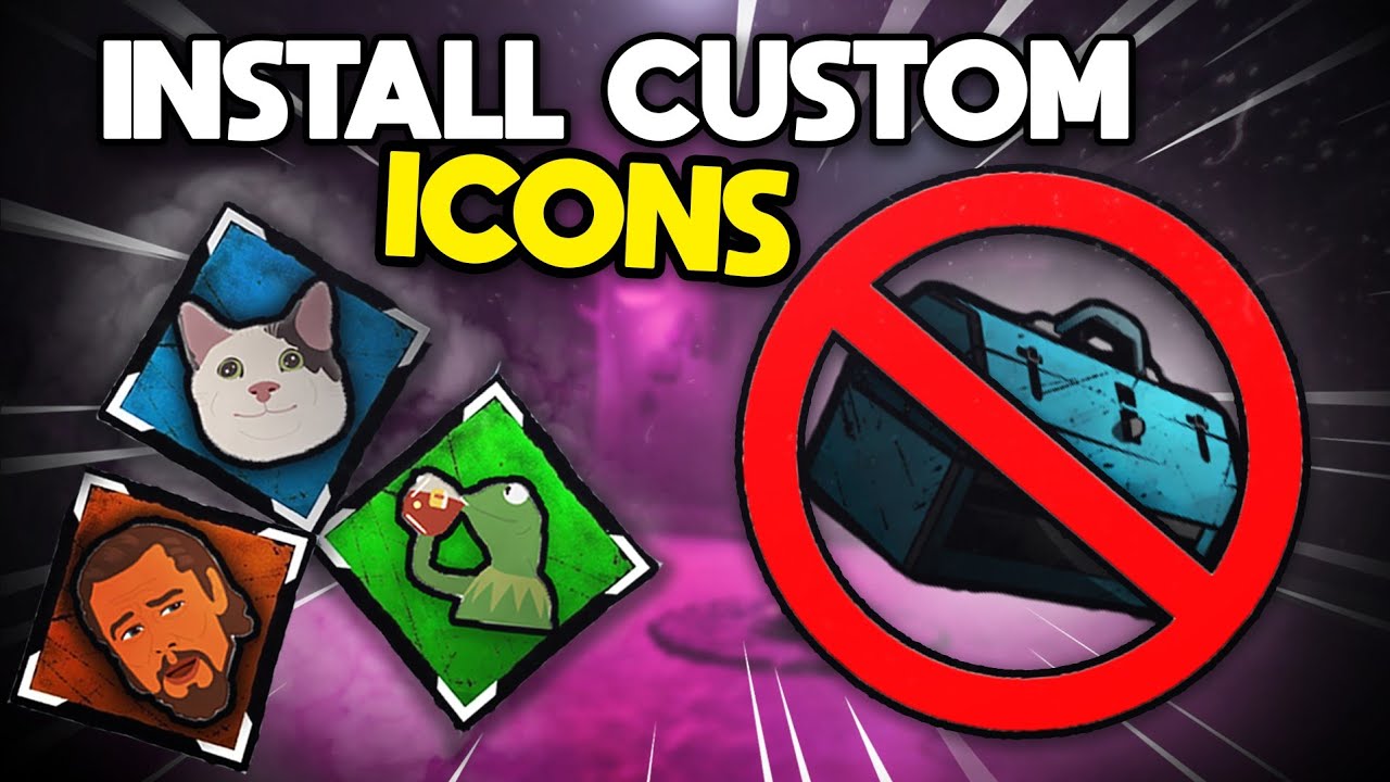 Get CUSTOM PERK ICONS (NO ICONTOOLBOX) Dead by Daylight - YouTube