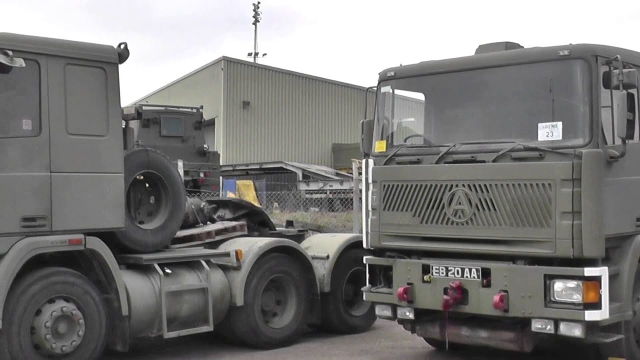 Seddon Atkinson Tractor Units for sale by tender - YouTube