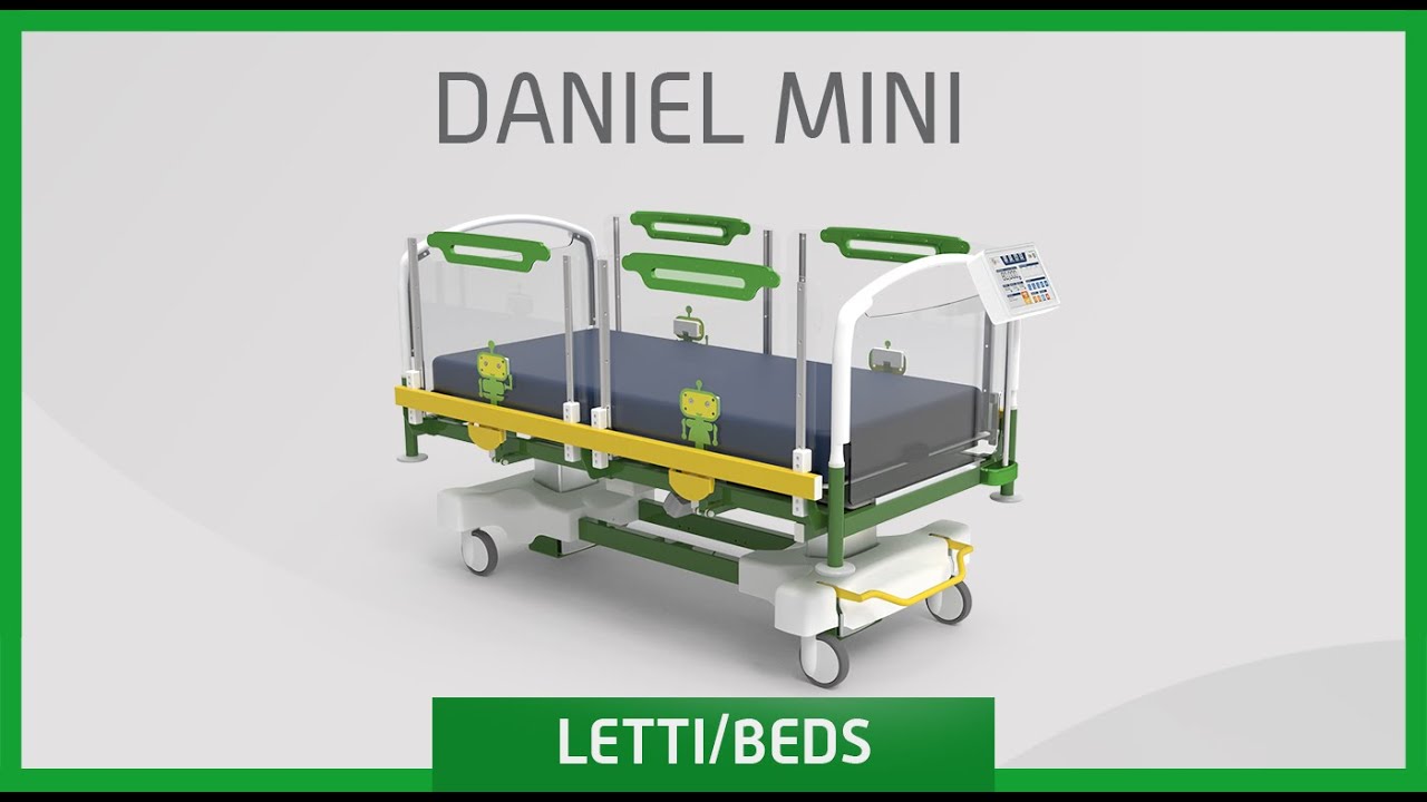 Daniel Mini - Letto pediatrico con sistema di pesatura integrato - YouTube