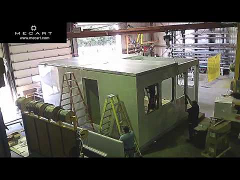 Assemblage en accéléré d'une salle de contrôle | MECART