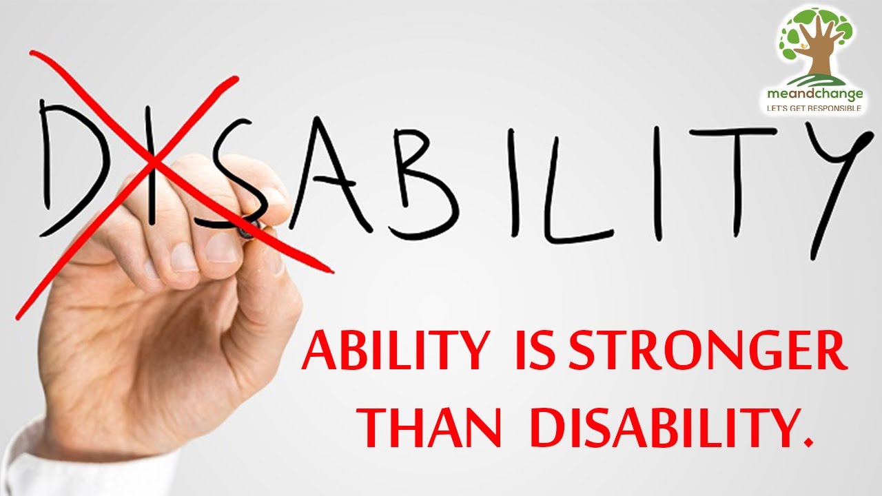 Ability is Stronger Than Disability - YouTube