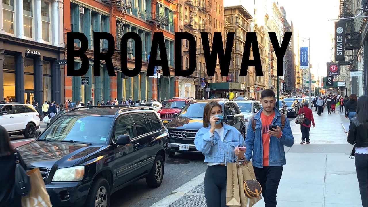 [4K] 🇺🇸Broadway of SoHo/Walking Manhattan, NYC/SEP, 2020 - YouTube