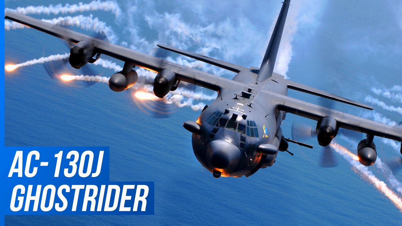 AC-130J Ghostrider : L'héritier de la dynastie des gunships - YouTube