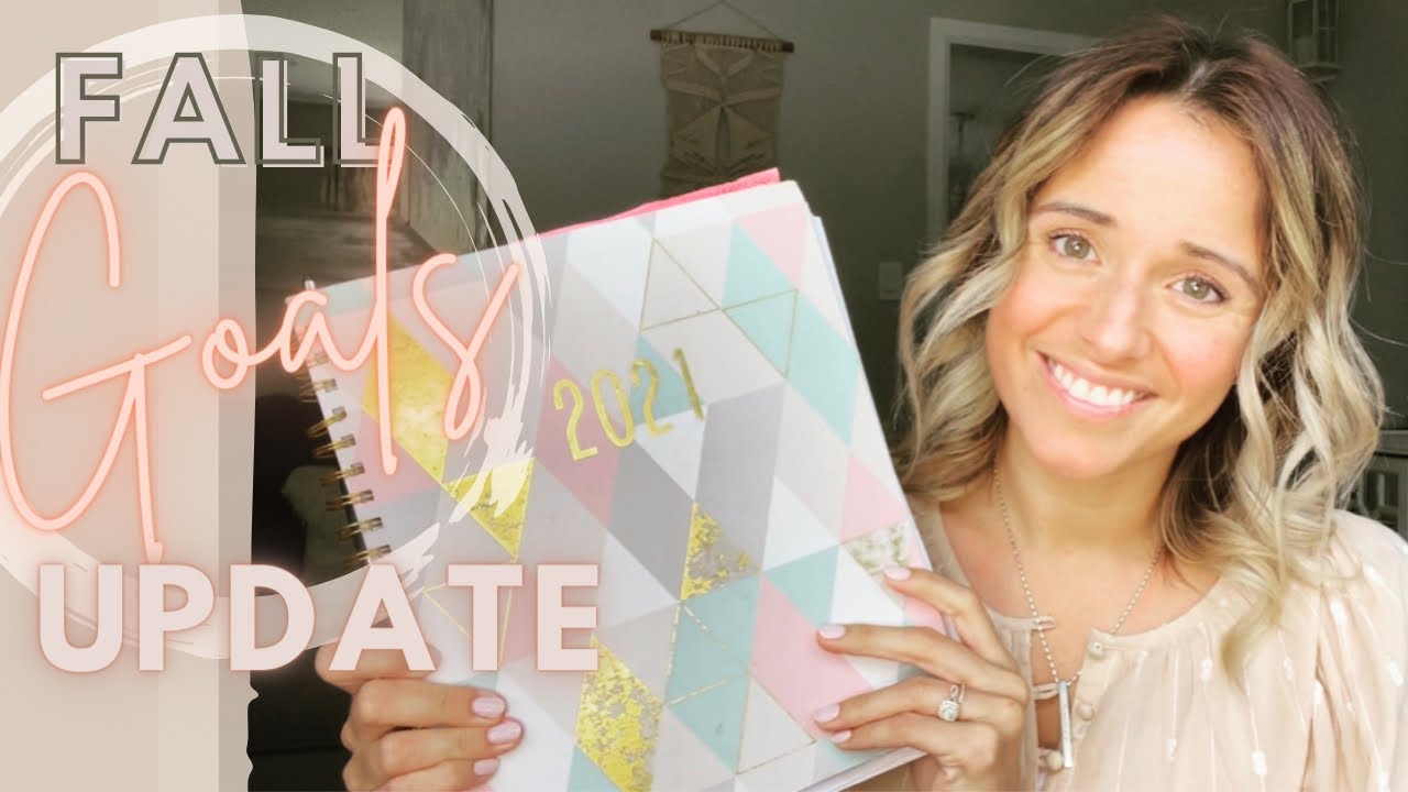 FALL GOAL SETTING | Summer Goals Recap | Goals for the 2021-2022 School ...