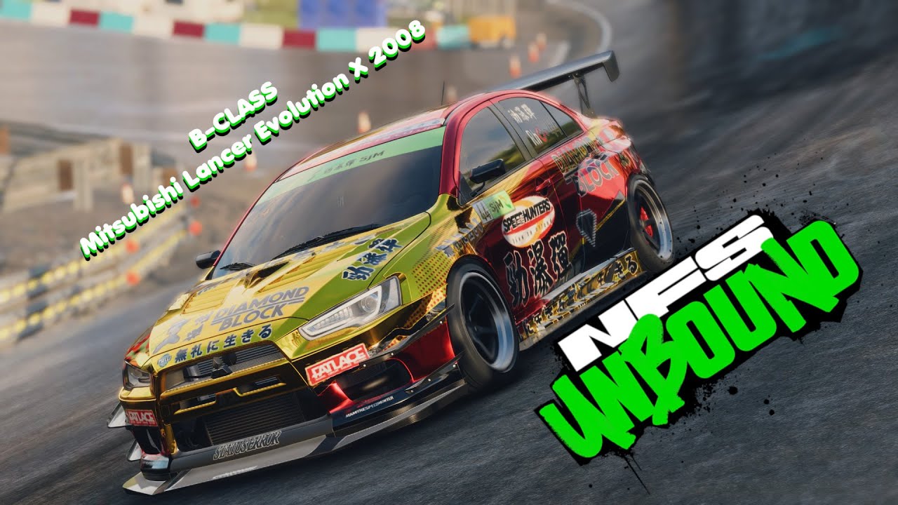 NFS Unbound - Mitsubishi Lancer Evolution X 2008 / B-CLASS / B-osztály ...