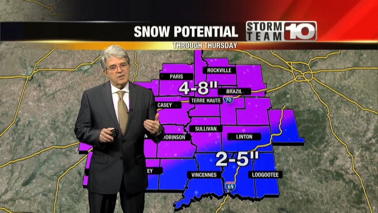 The snow is coming - how much could we see? Kevin explains - YouTube