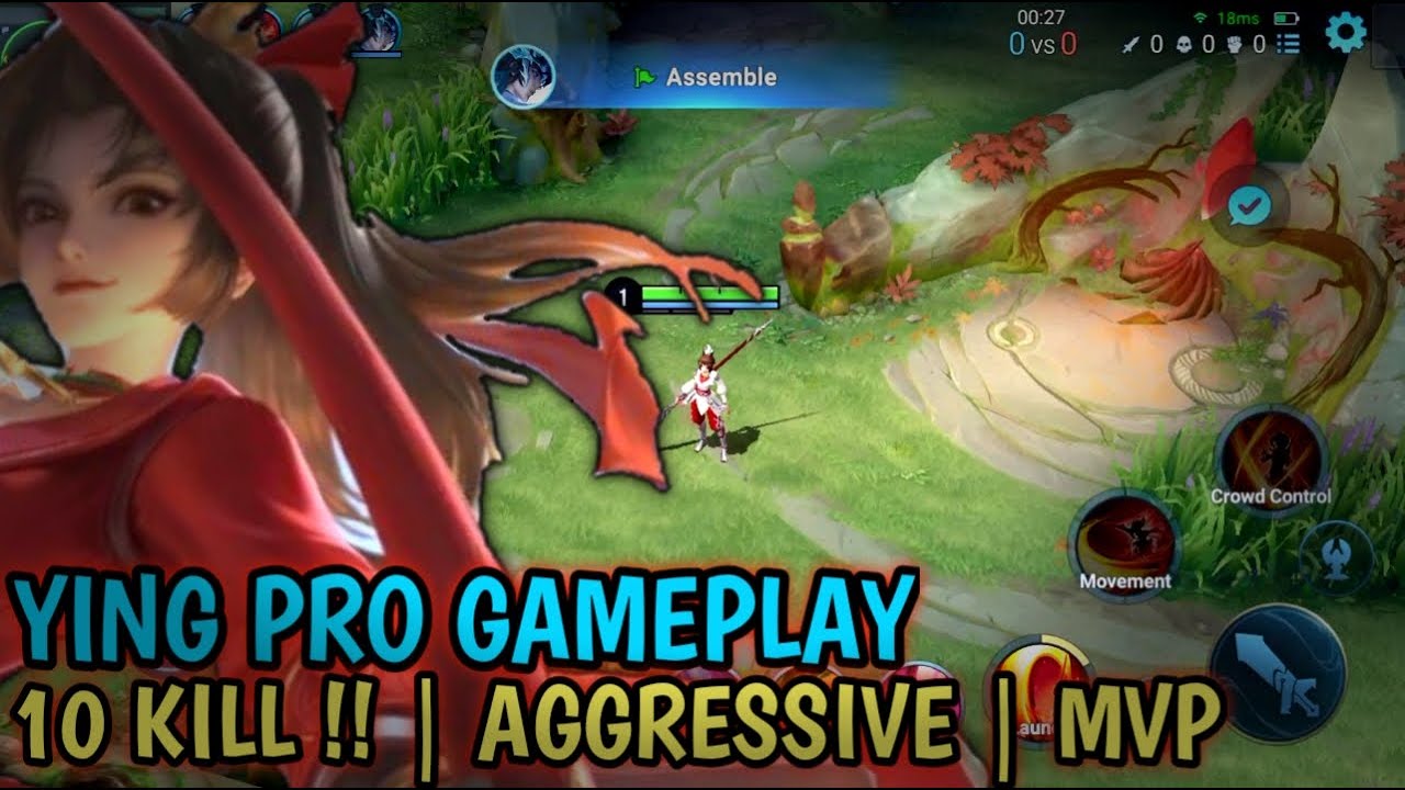 Honor Of Kings Ying Pro Gameplay | Aggressive Ying In Jungle - HOK ...