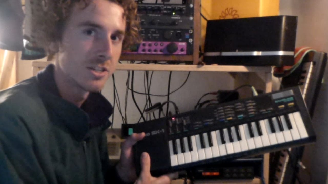 Preparing An 8-Bit Sample With The Casio SK-1 & MPC60 - YouTube