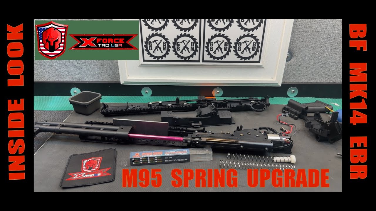 Inside Look - MK14 EBR Gel Ball Blaster from XFORCETAC - GEN8 In Line ...