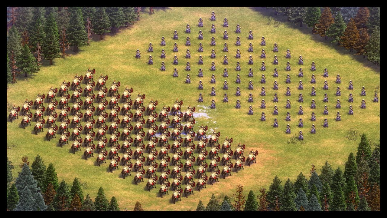 AGE OF EMPIRES II: 100 ELITE MANGUDAI VS 100 ELITE GBETO - YouTube