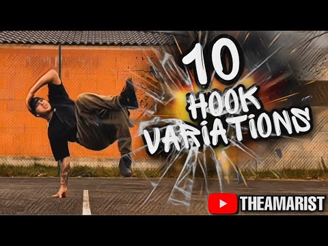 10 HOOK VARIATIONS | BBOY TUTORIAL | HOW TO BREAKDANCE | FOOTWORK BASICS | THEAMARIST - YouTube