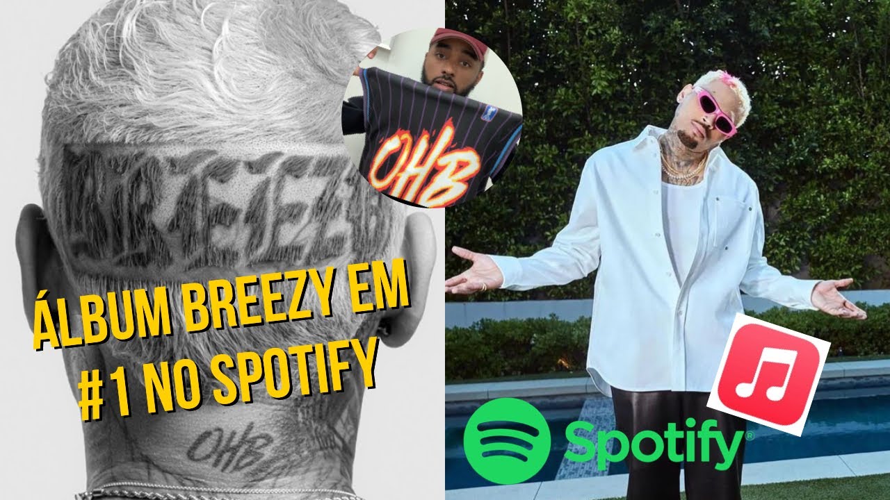 Chris Brown: Álbum Breezy em 1º lugar no Spotify e Apple Music 🔥 - YouTube