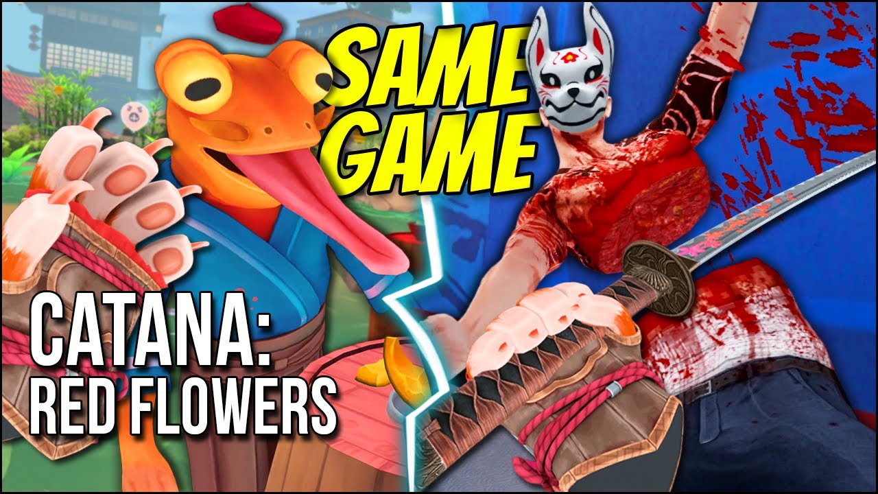 Catana: Red Flowers | Silly Cooking vs Violent Parkour... This Game Has ...