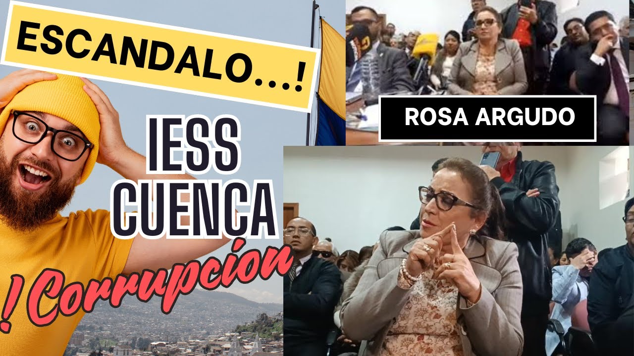 CORRUPCION EN EL IEES CUENCA-ROSA ARGUDO CON TODA SU FAMILIA TRABAJANDO ...