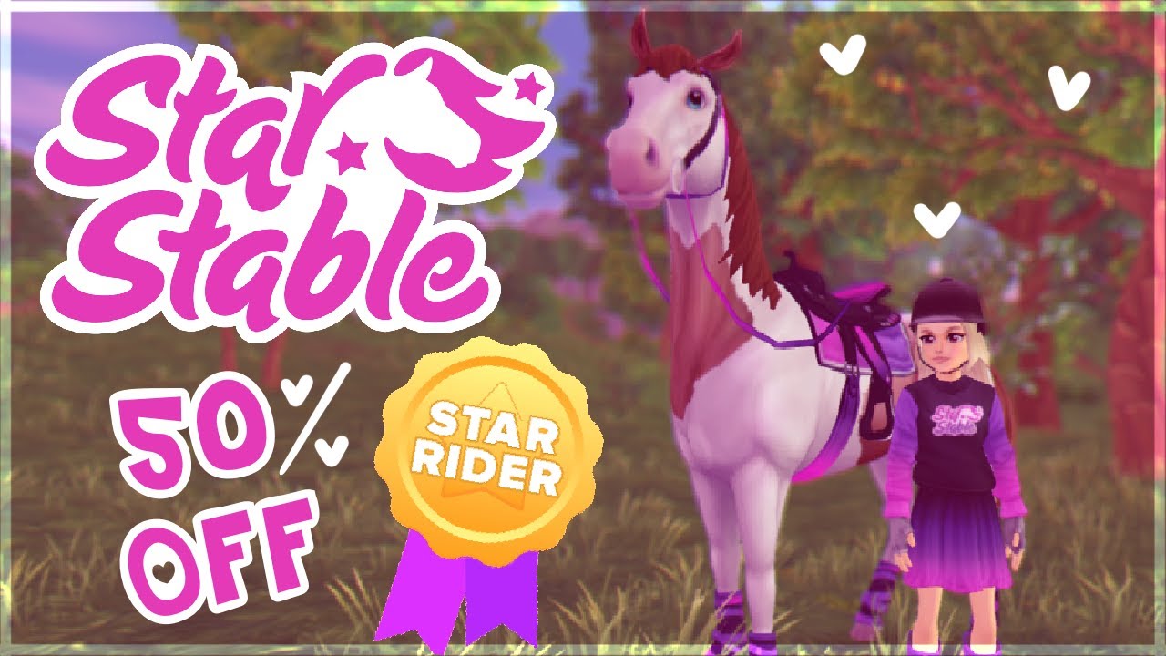 PLAYING STAR STABLE FOR THE FIRST TIME - 50% OFF STAR RIDER - SSO - YouTube