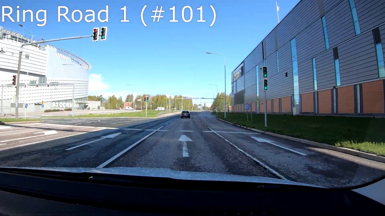 【4K】Ring Road 1 Eastbound and Jätkäsaari Drive - YouTube