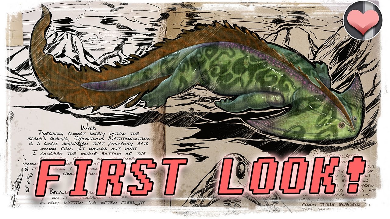 FIRST LOOK! New Dino: Diplocaulus in update 248 - ARK: Survival Evolved ...