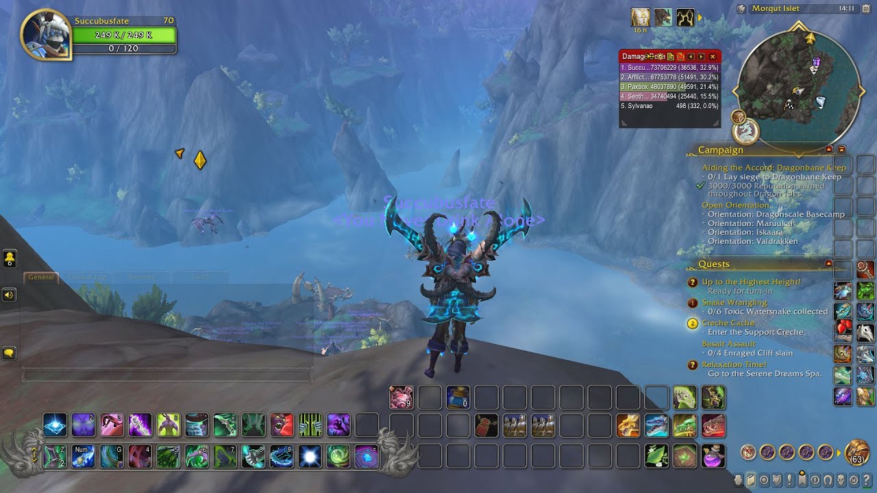 Demon Hunter Gameplay .. WorldOFWarcraft - YouTube