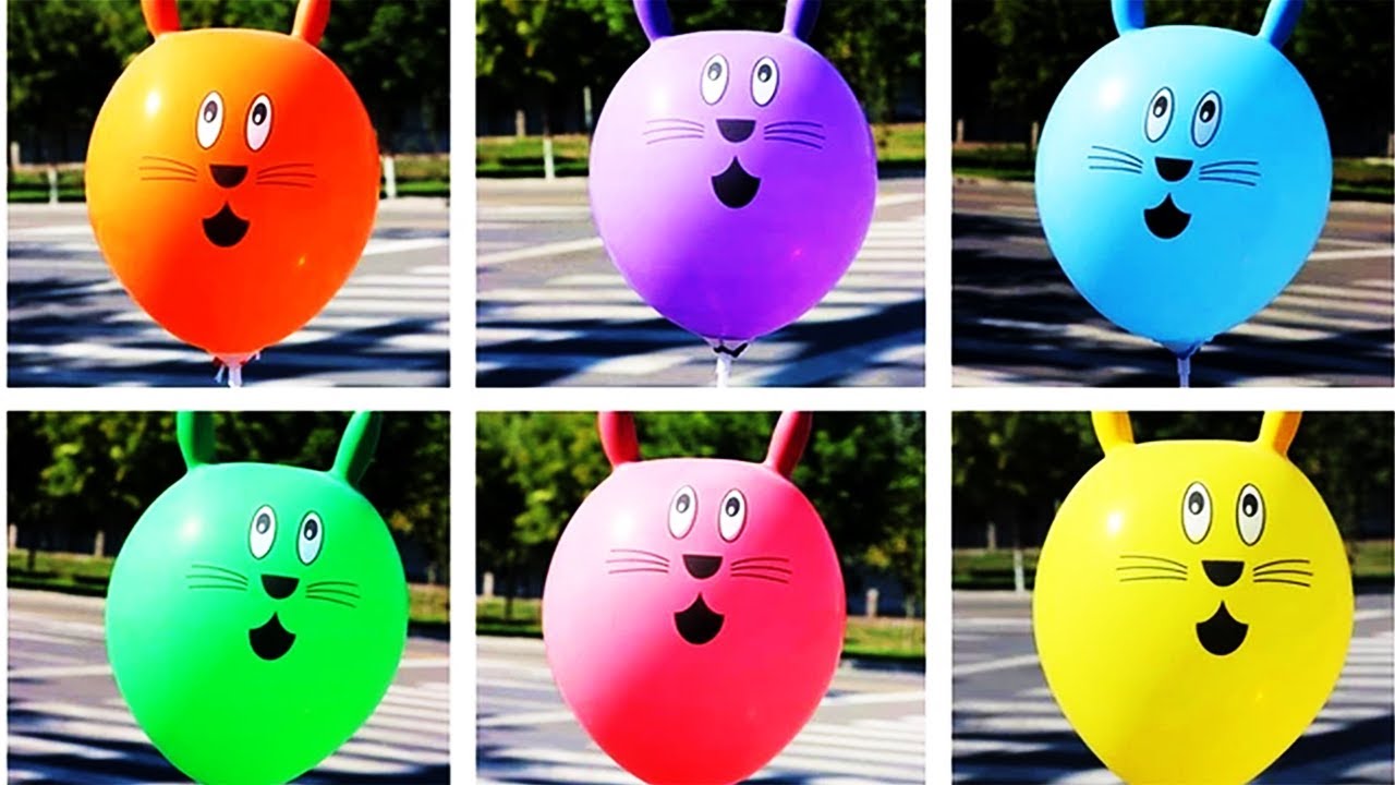 Blowing Up And FUN With Colorful Animal Shaped BALLOONS - YouTube