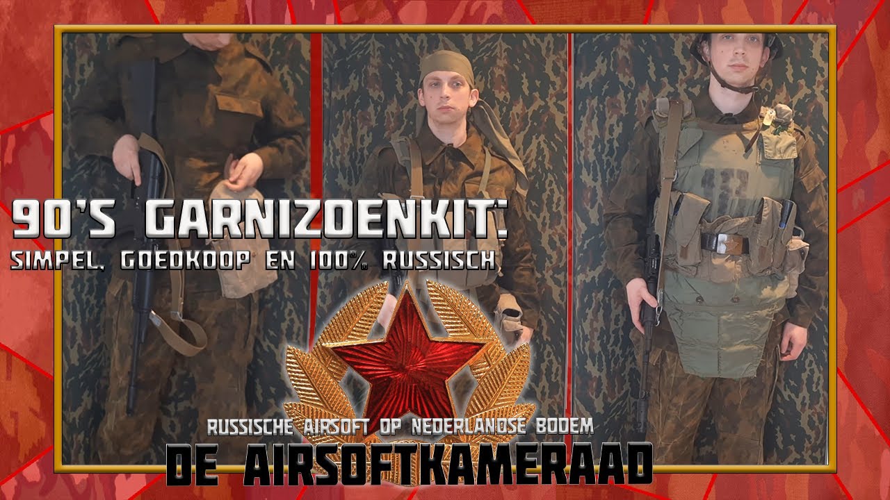 Russische uitrusting voor onder 300 euro: Vsr-93 Garnizoenskit - YouTube
