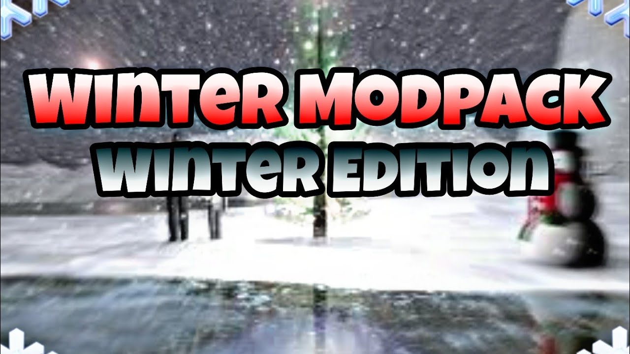 Winter Modpack low PC!! - YouTube