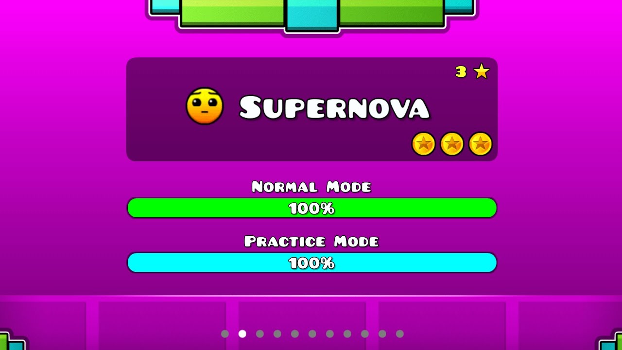 Geometry Dash Deluxe (Supernova 100% All coins) - YouTube