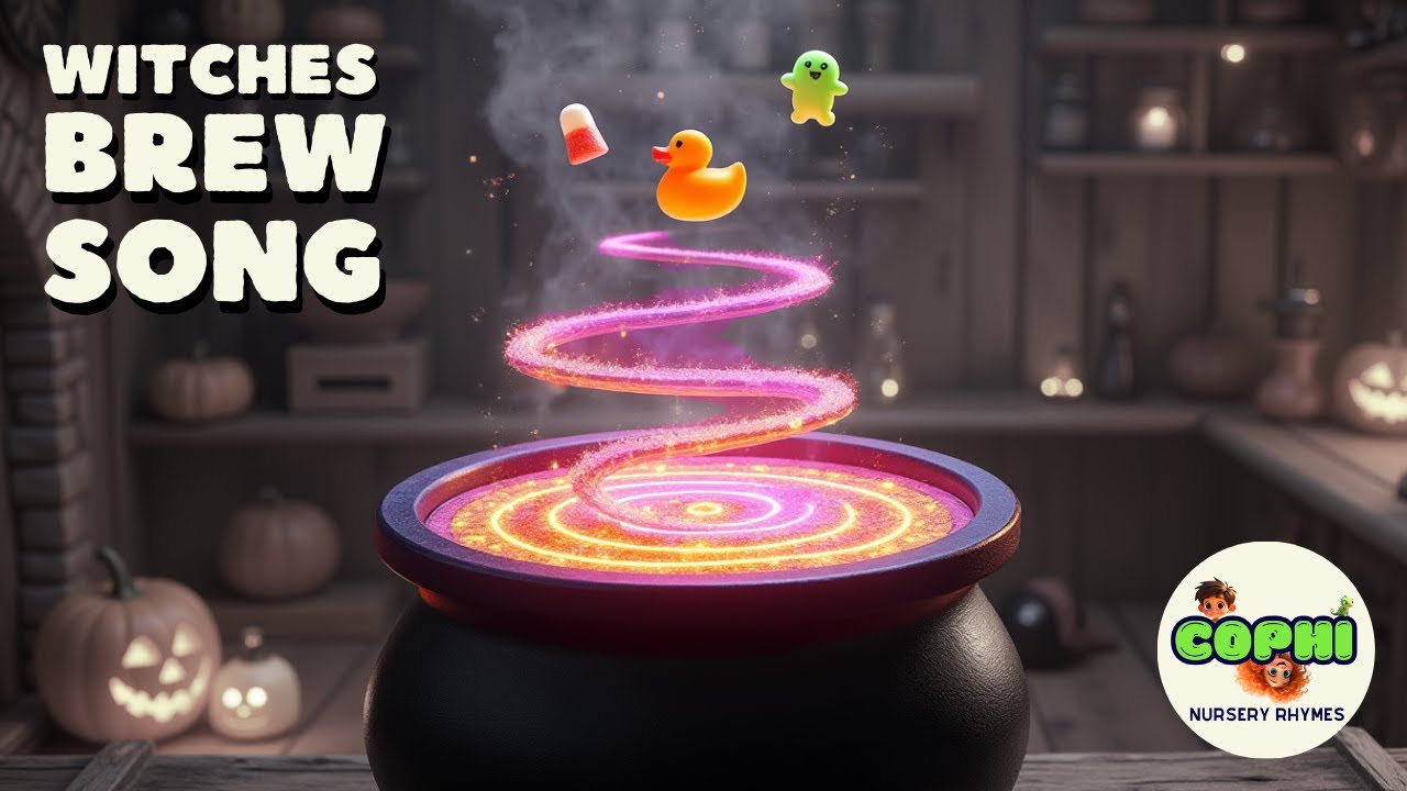 Witches’ Brew Song | Fun Halloween Nursery Rhyme for Kids - YouTube