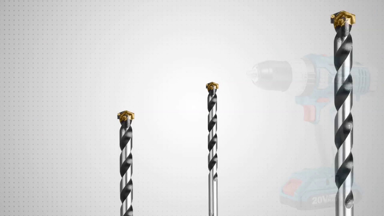 TOTAL™ 16pcs Drill & Screwdriver Bits Set. - YouTube