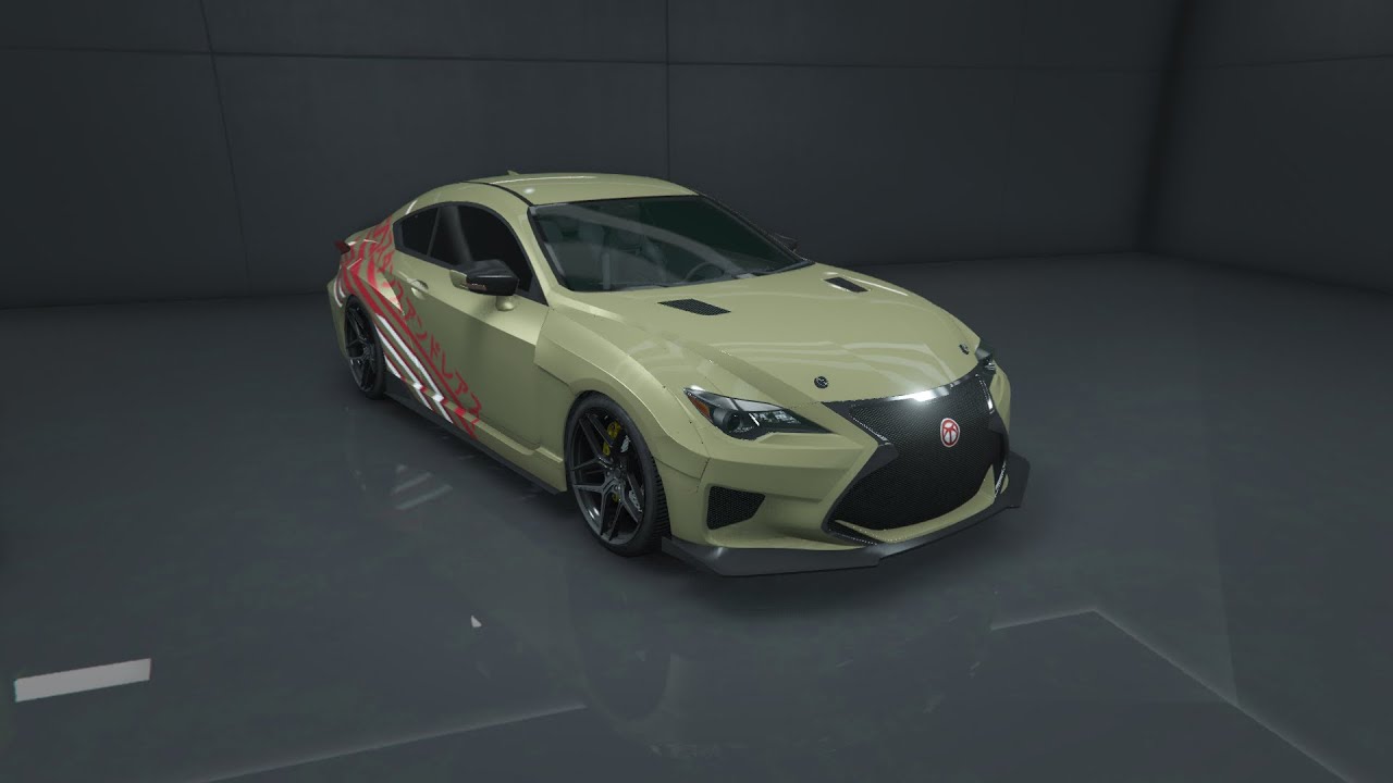 GTA 5 - DLC Vehicle Customization - Emperor Vectre (Lexus RC F) - YouTube