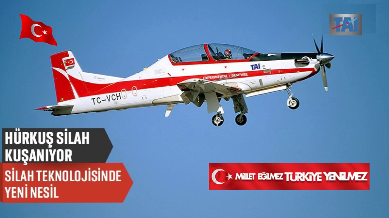 TRAINER AIRCRAFT TURKISH TUSAŞ TAI HURKUS TECHNICAL DETAILS- TURKISH ...