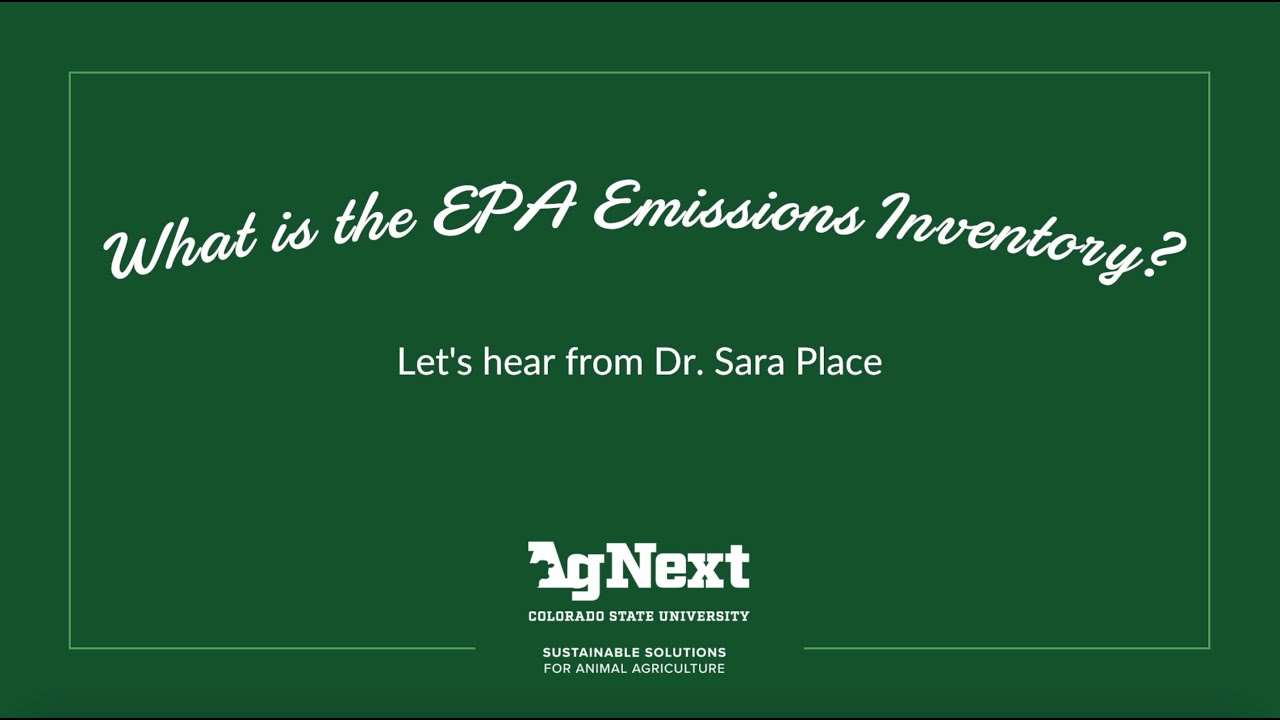 What is the EPA Emissions Inventory? - YouTube