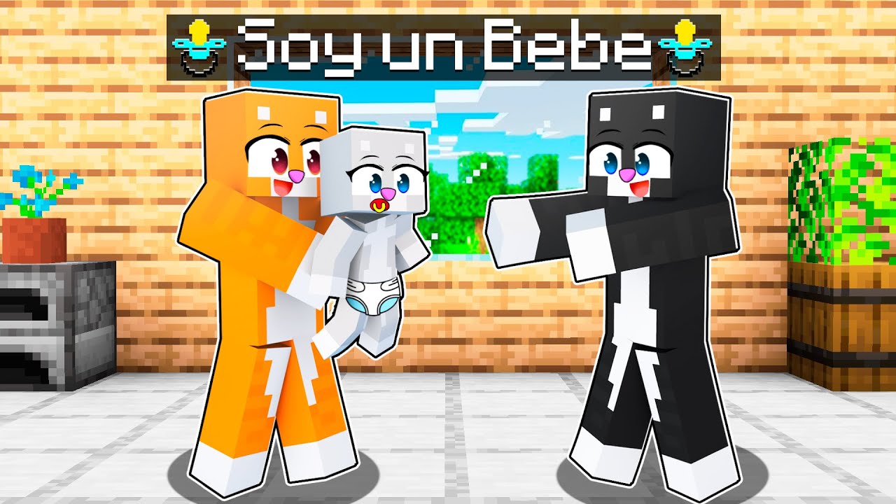 Mis Amigos me Adopta en Minecraft! - YouTube
