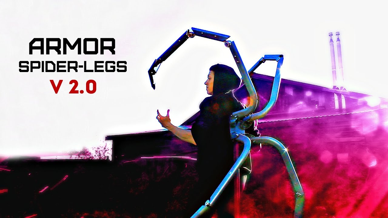 Armor Spider-Legs/ Железный Человек-Паук - YouTube