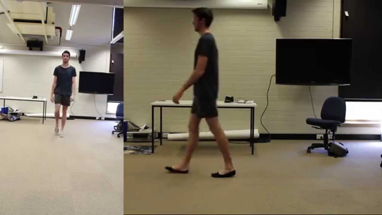 walk cycle reference - YouTube