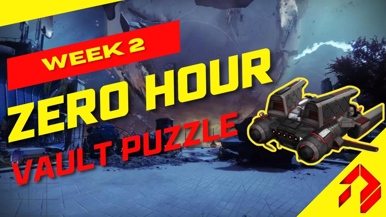 Zero Hour Vault Puzzle Week 2 | Vaulted Obstacles Triumph | Week 2 ...