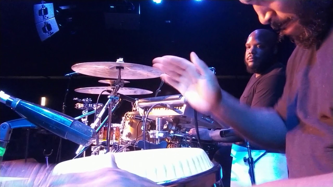 Drum and Percussion Solo with Omar Porter and Shamon Shull - YouTube