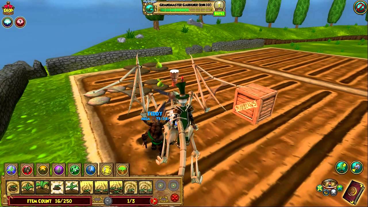 Wizard101: My New Farm | Awesome Crowns Shop Sale - YouTube